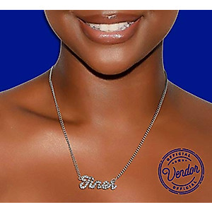 Bad Bananas BBGreek Zeta Phi Beta Sorority Paraphernalia - Finer - Crystal Jewelry Necklace - Zeta - Official Vendor