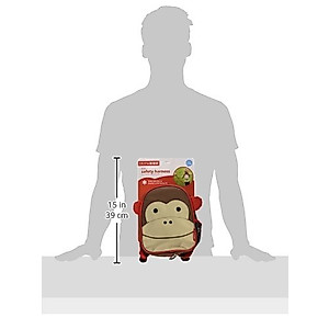 Skip Hop Toddler Backpack Leash, Zoo, Monkey (Discontinued by Manufacturer)