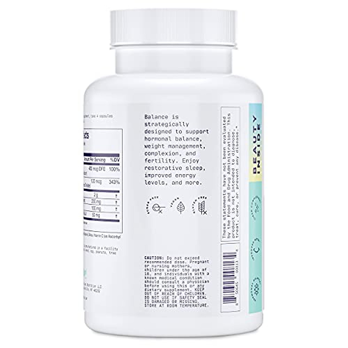 Alani Nu Hormonal Balance Vitamin Supplement for Women, Weight Management and Clear Complexion, 30 Servings