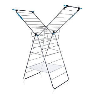 minky Drying Rack, 24 m, Silver