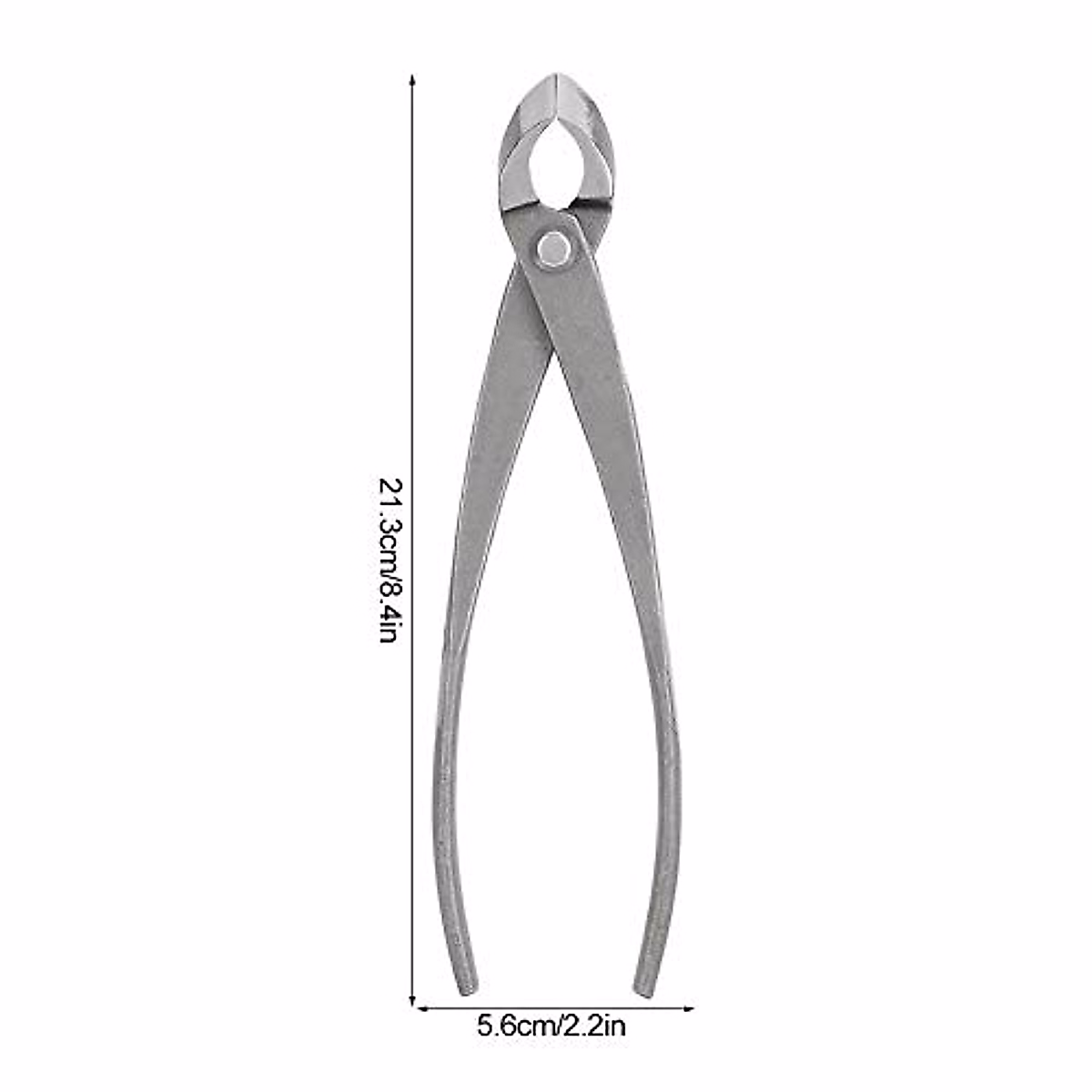 Garden Clippers, Bonsai Pruner Garden Pruning Shear Branch Cutter with Concave Spherical Cutout for Reducing Healing Scars