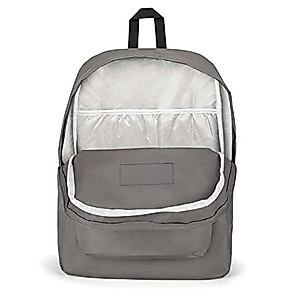 JanSport Superbreak Plus Backpack - Work, Travel, or Laptop Bookbag with Water Bottle Pocket, Graphite Grey