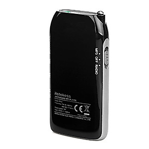 Retekess PR12 Digital Radio, Pocket Radio AM FM, Mini Radio with Micro SD, Backlit Display and Earphone Jack, Suit for Jogging and Gym (Black)