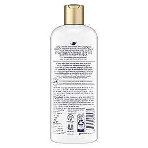 Dove Nourishing Secrets Bubble Bath Scented to Pamper & Indulge Mango & Almond Leaves Skin Feeling Soft & Smooth 23 Oz