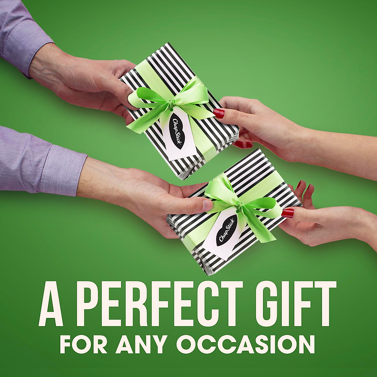 ChapStick Classic Spearmint Lip Balm Tubes, Spearmint ChapStick for Lip Care - 0.15 Oz (Pack of 12)