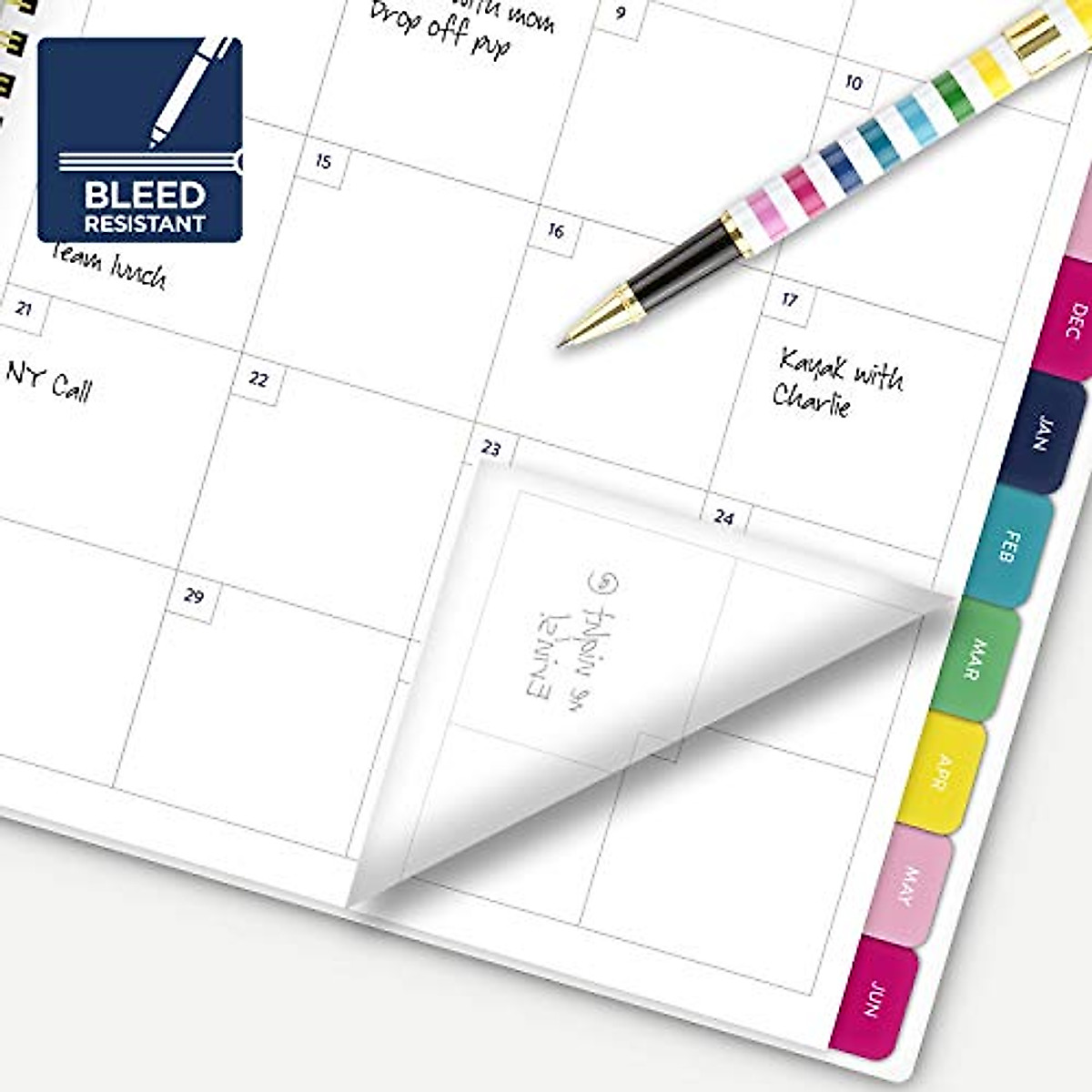 Academic Planner 2021-2022, Simplified by Emily Ley for AT-A-GLANCE Weekly & Monthly Planner, 8-1/2" x 11", Large, Customizable, for School, Teacher, Student, Pineapple (EL64-901A)