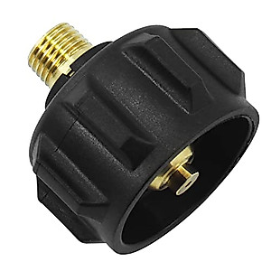 MENSI Propane Gas Cylinder QCC Type Adapter with 1/4" Male NPT Thread Regulator Valve