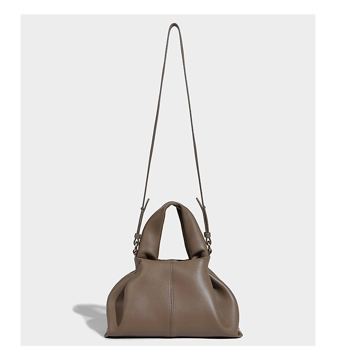 MMKJHNBHQ Women's Fashion Handbag, Leather Top Handle Satchel, Clutch, Designer Messenger Bag