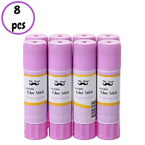 Mr. Pen- Disappearing Purple Glue Sticks, 8 Pack, Washable, Glue Sticks, School Glue Sticks, Glue Sticks for Kids, Purple Glue Sticks, School Glue, Kids Glue Sticks, Scrapbooking Glue, Craft Sticks