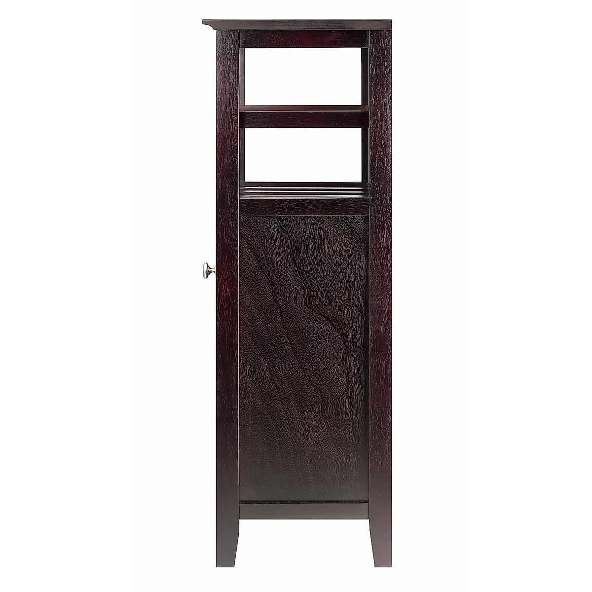 Winsome Alta Wine Cabinet, Dark Wood (92119)