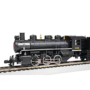Bachmann Trains - USRA 0-6-0 w/Smoke & Vanderbilt Tender - Erie #116 - HO Scale