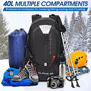 MIAZIB Leather Sling Bag for Men Chest Crossbody Bag Water Resistant Lightweight Sling Bag for Hiking Travel (Black)