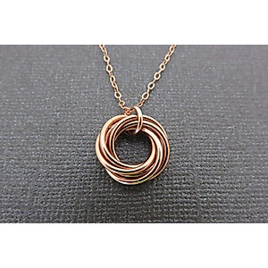 60th Birthday Gift for Women | Rose Gold Necklace | 60th Birthday Necklace