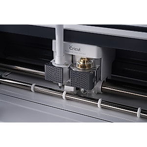 Cricut Maker - Smart Cutting Machine - With 10X Cutting Force, Cuts 300+ Materials, Create 3D Art, Home Decor & More, Bluetooth Connectivity, Compatible with iOS, Android, Windows & Mac, Champagne