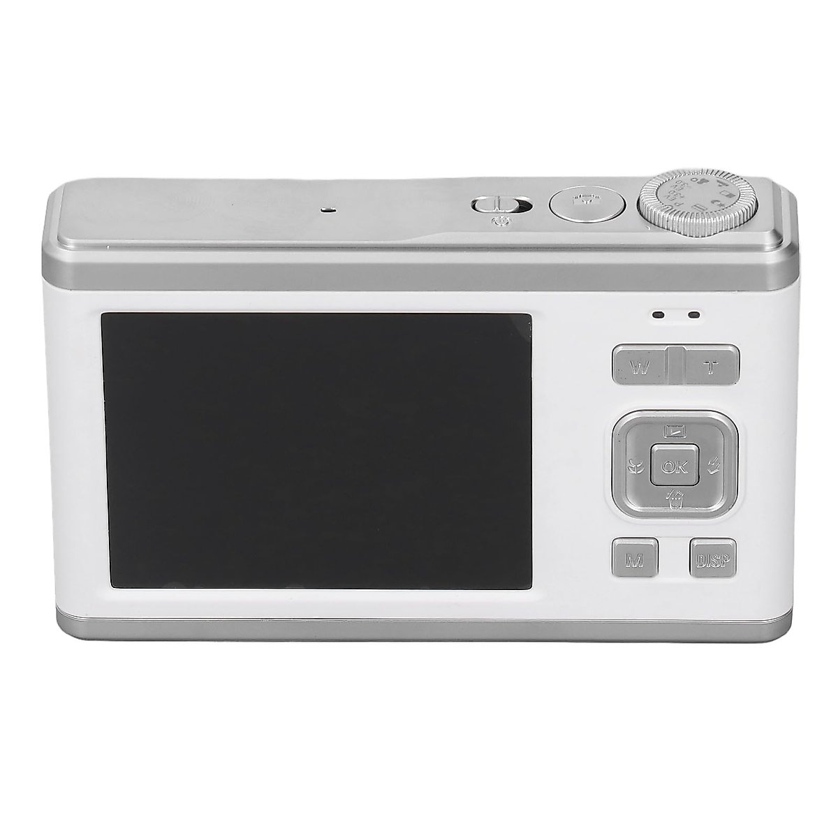 Compact Digital Camera, Autofocus 50MP and 30MP Digital Camera Built in Flash for Vlog (White)
