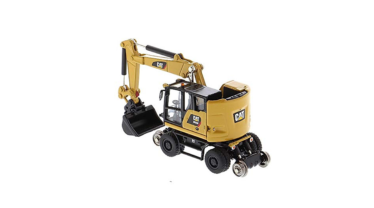 Caterpillar M323F Railroad Excavator Model - Diecast Collectible