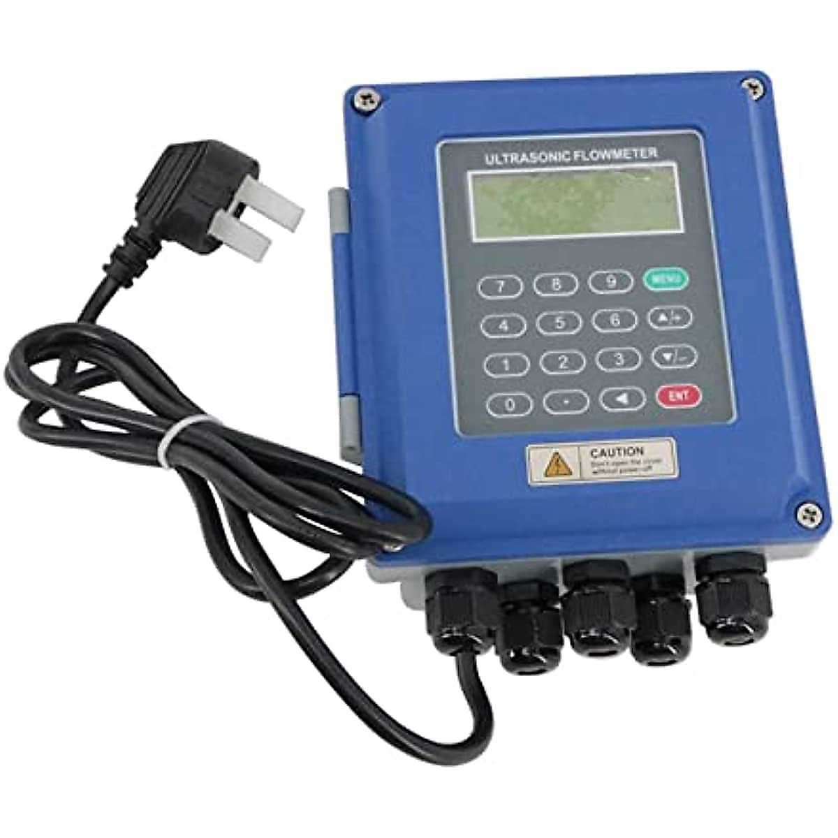 Ultrasonic Flowmeter, TUF-2000B-TS-2 Ultrasonic Flow Meter Transducer DN25mm-DN100mm Liquid Flowmeter Wall Mounted Type Water Flow Meter