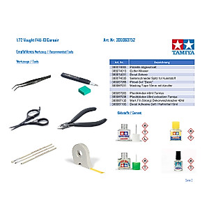 Tamiya America, Inc 1/72 WB Corsair F4U1D, TAM60752