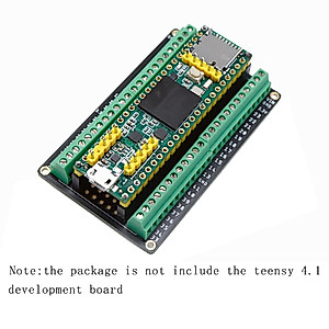 Treedix Breakout Board Module with Pin Board for Teensy 4.1/3.5/3.6 Compatible with Arduino