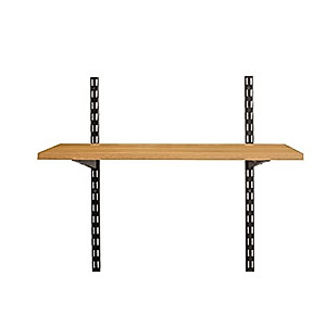 Rubbermaid 12"x24" Decorative Board, Golden Oak, Adjustable Shelf, Wood for Home/Garage Storage/Shelving