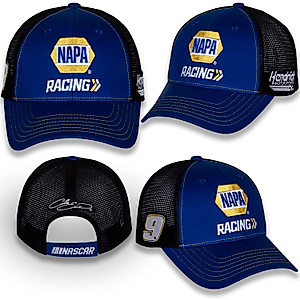 2023 Chase Elliott Sponsor Hat - NASCAR Adjustable Automotive Racing Mesh Baseball Cap