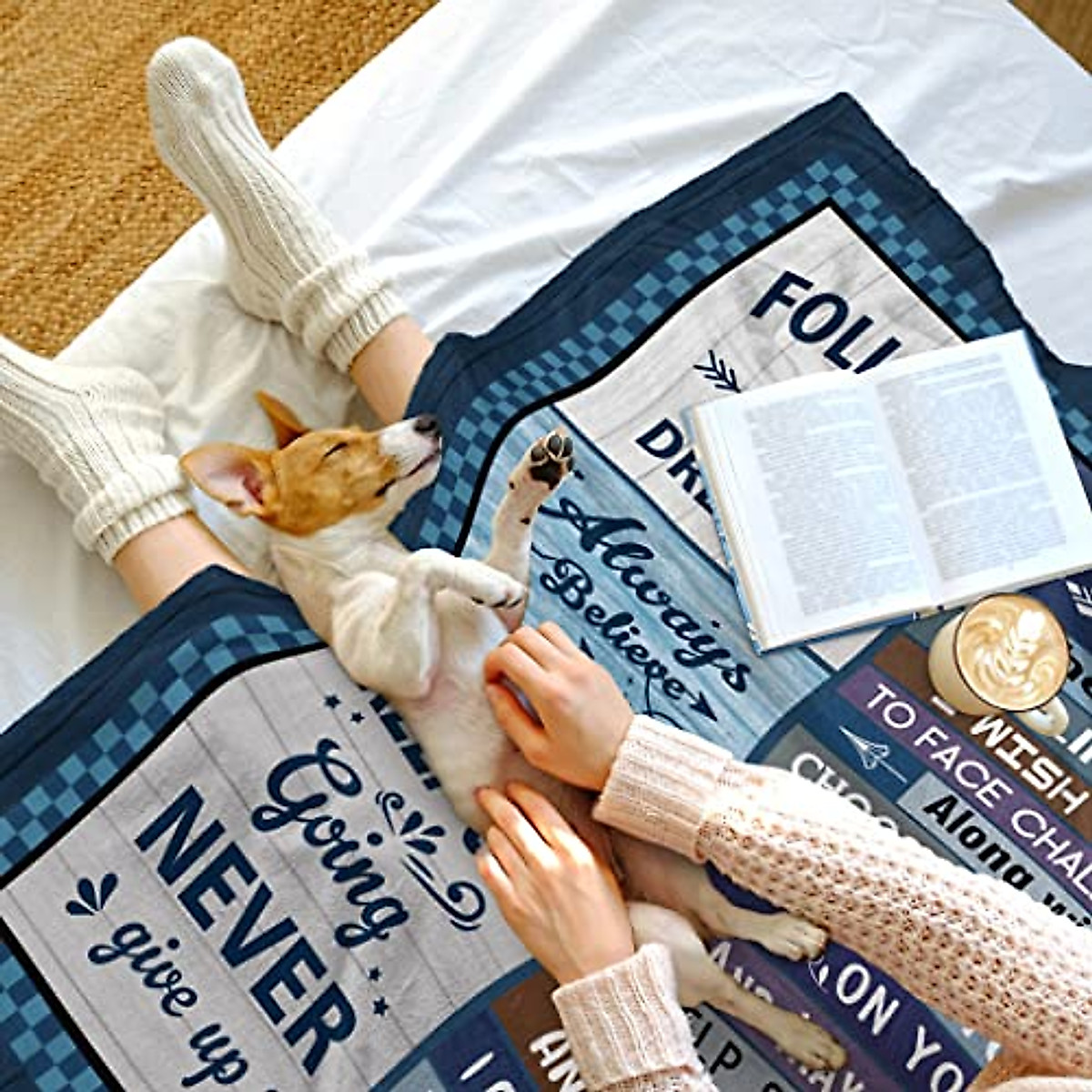 Nephew Gifts from Auntie, Nephew Gifts Blanket 60"x50", Nephew Gifts from Aunt, Nephew Birthday Gifts, Nephew Gift from Uncle, Nephew Gift Ideas for Christmas Graduation, Gift for Nephew Throw Blanket