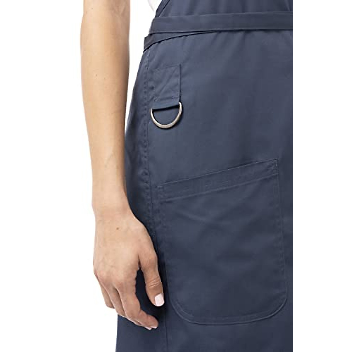 Chef Works Unisex Brio Bib Apron, Blue, One Size