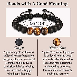 EFVISD 30th Birthday Gifts for Him, 30 Year Old Men Birthday Gifts Ideas, Bracelet for Husband Son Grandson Brother Boyfriend