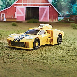 Transformers Toys EarthSpark Deluxe Class Bumblebee Action Figure, 5-Inch, Robot Toys for Kids Ages 6 and Up