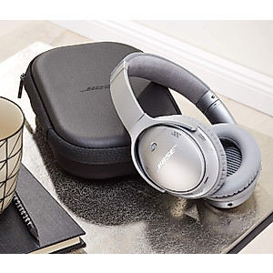 Bose QuietComfort 35 (Series II) Wireless Headphones, Noise Cancelling - Silver (Renewed)