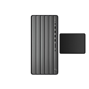 HP 2022 Newest Envy Premium Desktop | 11th Generation Intel Core i5-11400 6-Core | 16GB RAM | 512GB SSD | Keyboard and Mouse | Windows 11 Home | Black | with Mouse Pad Bundle