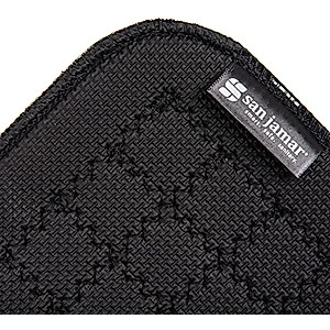 Carlisle FoodService Products Ultigrip Neoprene Commercial Hot Pad Pan Holder, 7" X 7", Black