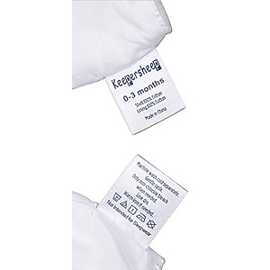 Keepersheep Infant Baby Girls' Bonnet Hat Cap, Cotton Flower Print Embroidery Bonnet(12-18 Months, White)