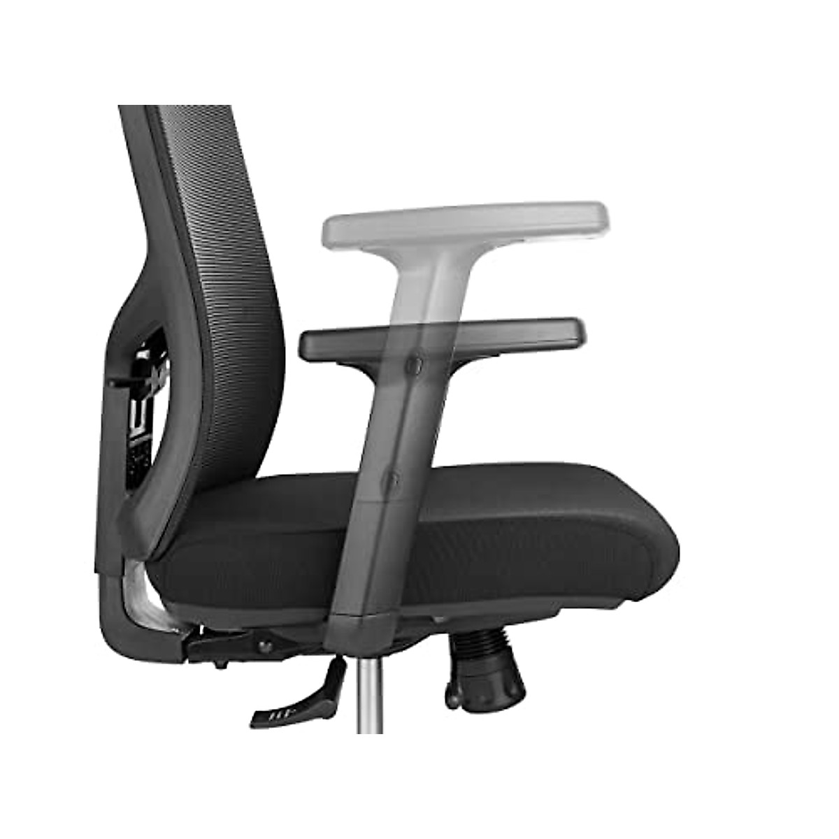Monoprice 142761 Task and Office Chairs, Black