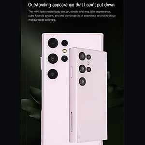 Yunir S23 Pro Mini Smartphone, 3.0 Inch Ultra Thin Mini Mobile Phone 2GB 16GB ROM 3G Pocket Cell Phone for Android 8.1 ()
