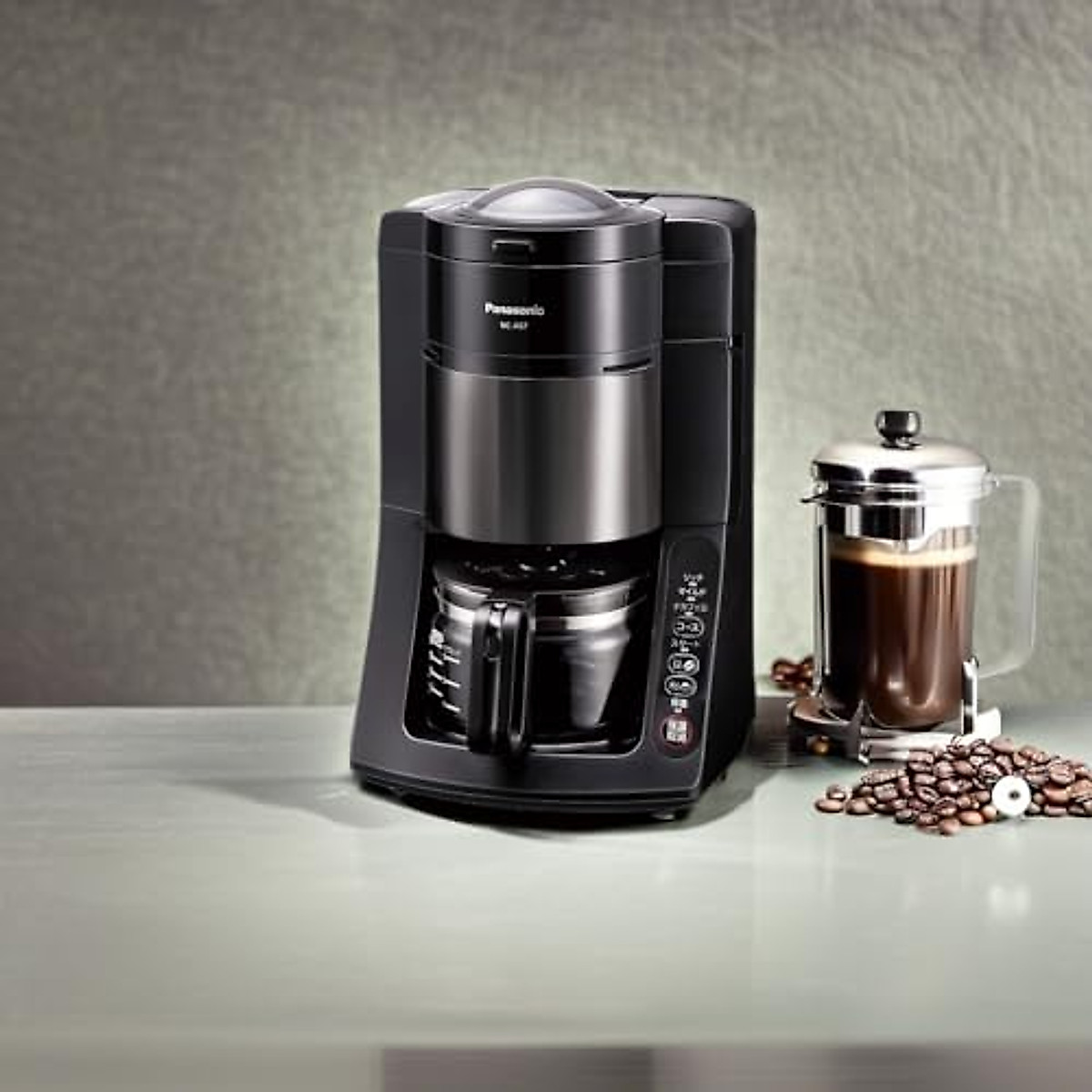 Panasonic Boiling Purified Water Coffee Maker (BLACK) NC-A57-K【Japan Domestic Genuine Products】【Ships from Japan】