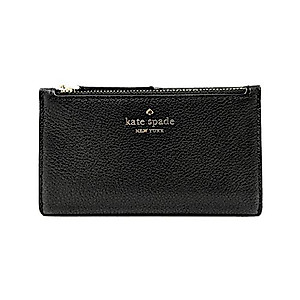 Kate Spade New York Jackson Small Slim Bifold Wallet, Black