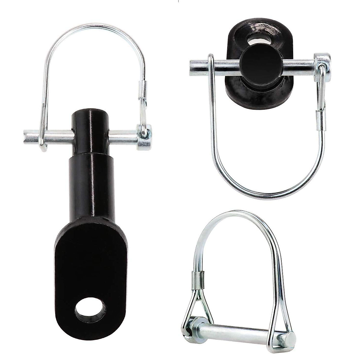 Bike Trailer Hitch Coupler Cycling Adapter Accessories Rear Rack Axle Carrier Mount Hitch Attachment for Kids Pets Trailer Cargo