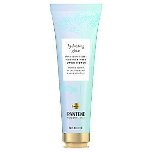 Pantene Sulfate Free Conditioner, Hydrates Dry Damaged Hair, Nutrient Blends with Baobab Essence, Safe for Color Treated Hair, 8.0 oz