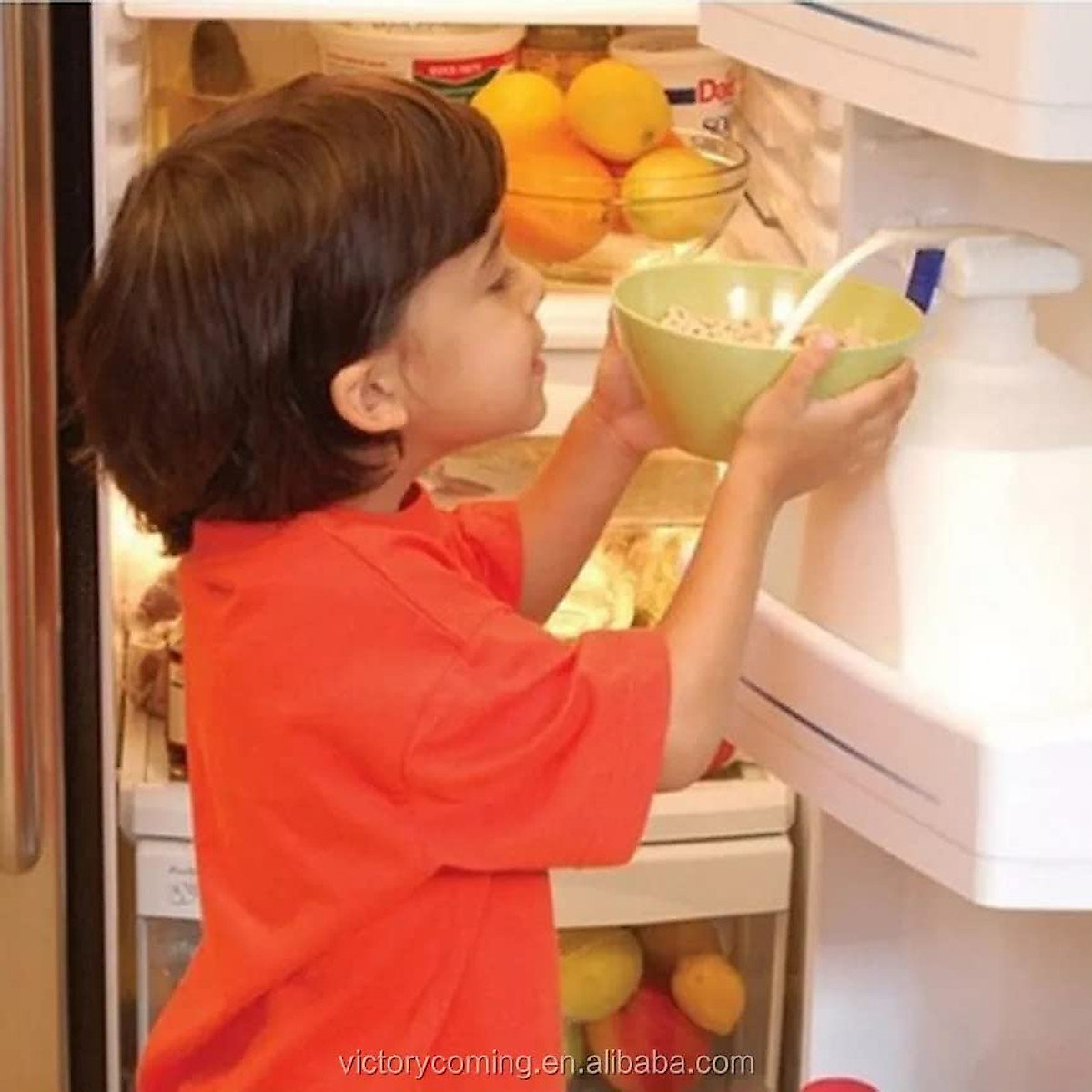 2pack Magic Automatic Electric Drink Dispenser Pump for Milk, Juice, Water, Kids Proof, Spill Proof