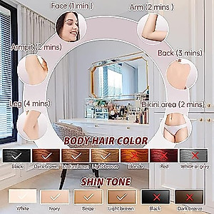 Laser Hair Removal, Permanent Hair Removal Device, Painless At-Home IPL Hair Removal for Women and Men for Face Armpits Legs Arms Bikini Line