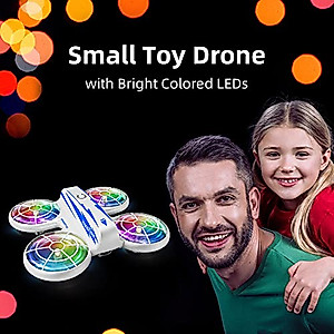 HocoFlow Mini Drone for Beginners Easy to Fly Remote Control Drones with Headless Mode Auto Hovering 3D Flips Stunt RC Quadcopter Plane Drone Gift