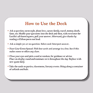 Divining Poets: Clifton: A Quotable Deck from Turtle Point Press (Divining Poets: A Quotable Deck from Turtle Point Press)