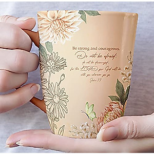 BTaT- Christian Coffee Cups, Set of 6, 12oz, Bible Verse Mugs, Christian Mugs, Bible Mug Set for Women, Christian Gifts, Inspirational Mugs for Women, Scripture Coffee Cups, Cups with Biblical Message