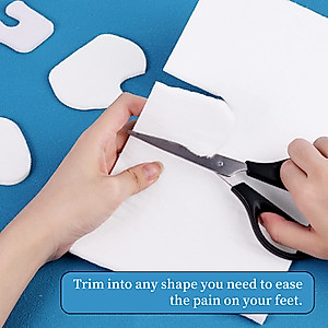 Pllieay Adhesive Felt Roll, Orthopedic Felt Roll 1/8" Thick 6"x2.5yd Quality Wool Rayon Blend for Provide Cushioning and Support in Pain Foot