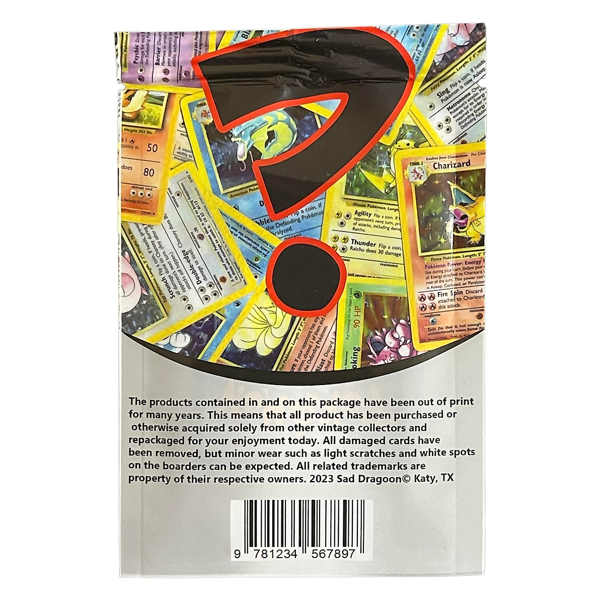 Sad Dragoon 10 Card Authentic Vintage Lot All Wotc with 1 First Edition