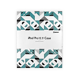 auaua Case for iPad Pro 12.9 6th/5th/4th/3rd Generation 2022/2021/2020/2018, Slim Durable Leather Stand Cover with Pencil Holder, Auto Sleep/Wake (Green)