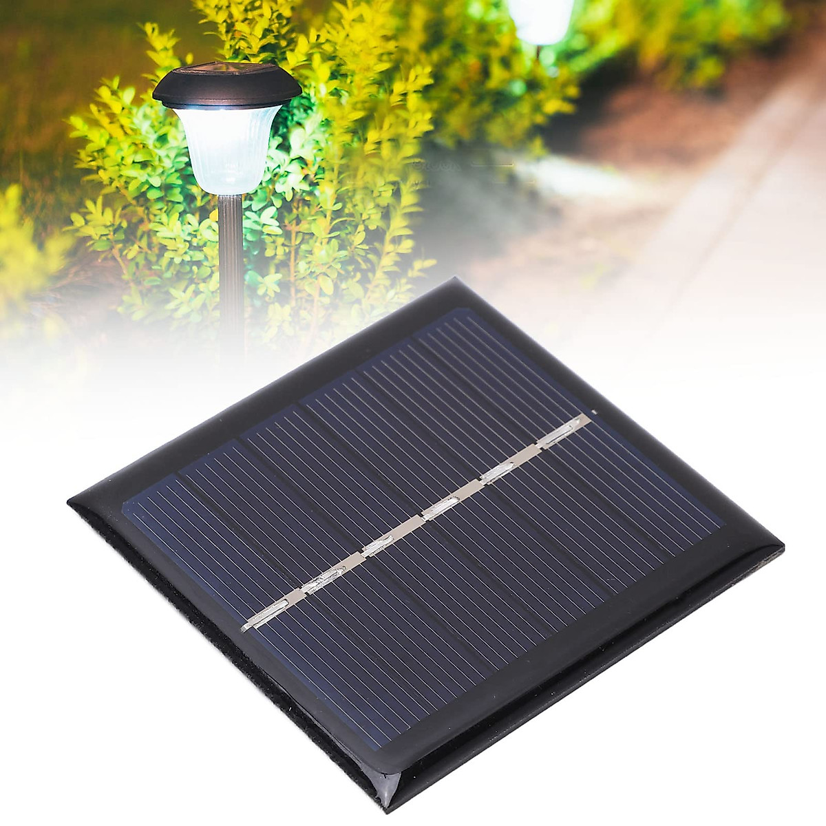 Solar Panel, Polysilicon Solar Charging Board 0.6W 3V for Small Household Lighting System