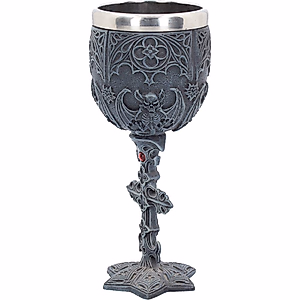 Nemesis Now Black Vampires Goblet 18.8cm, 1 Count (Pack of 1)