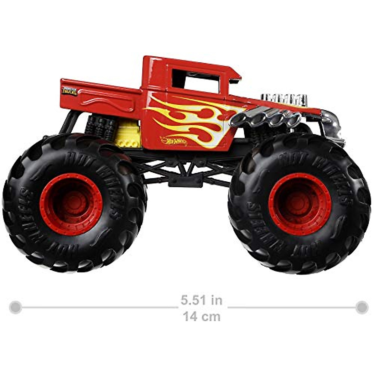 Hot Wheels Monster Trucks 1:24 Bone Shaker Vehicle